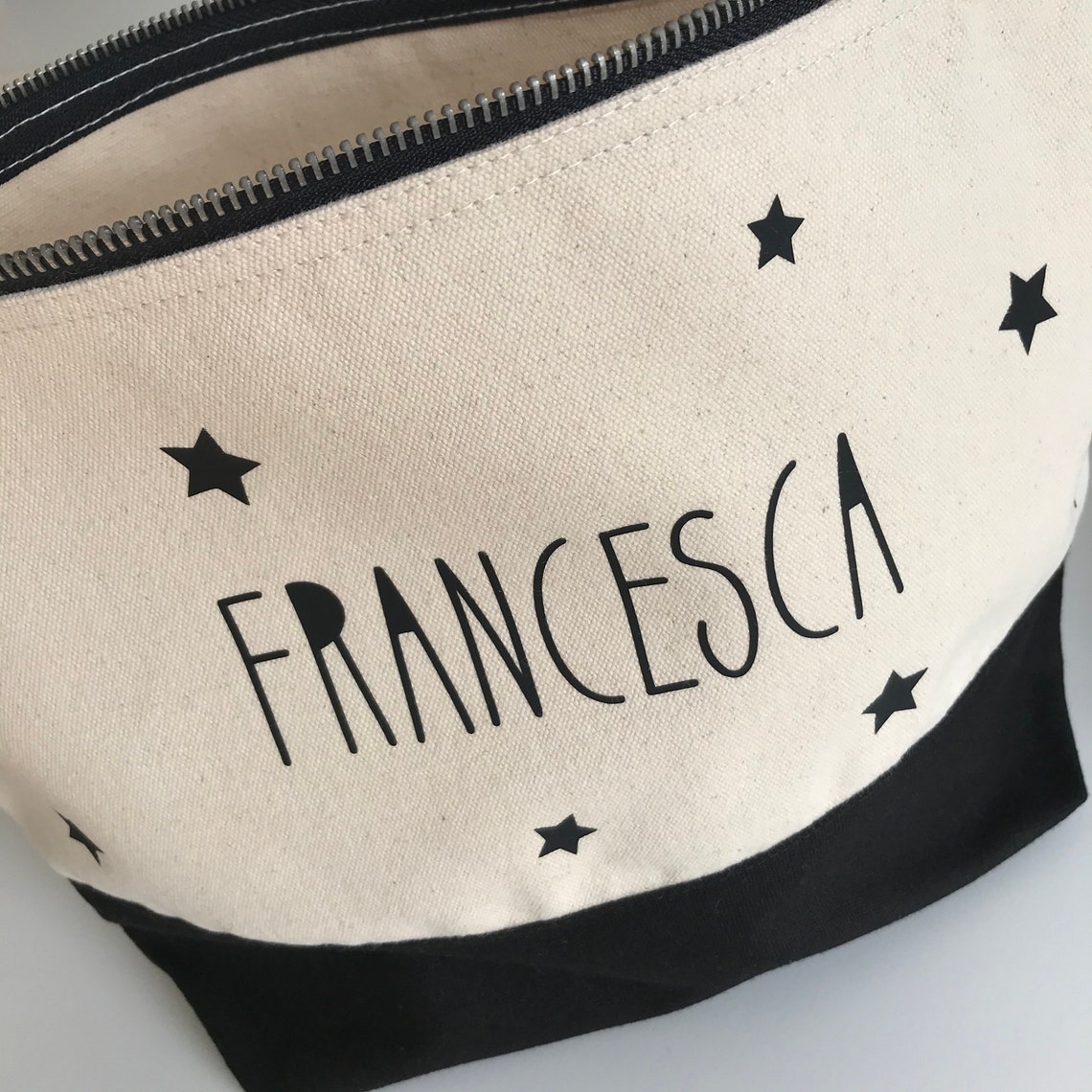Personalised Star Bag Custom Zip Storage Crafty Cath's - Etsy UK