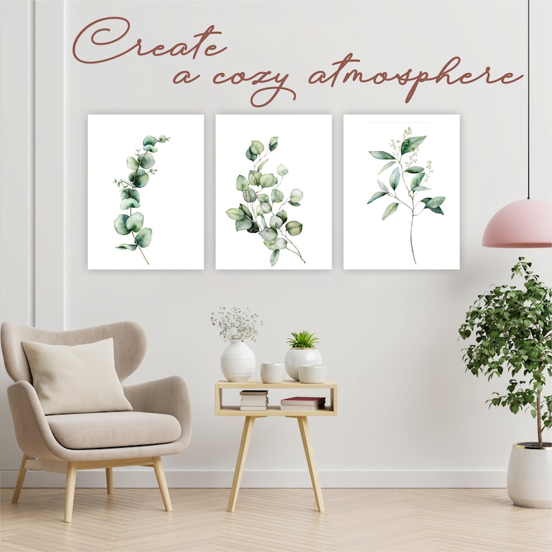 Set of 3 Canvas Wall Art Canvas 3 Panel Canvas Art Print - Etsy