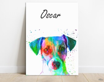 Pop Art Pet Portrait - Etsy
