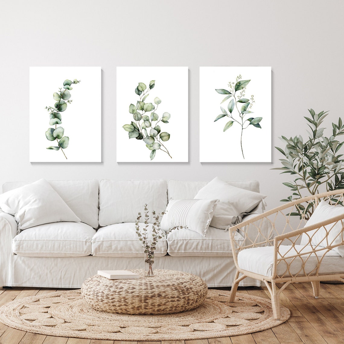 Set of 3 Canvas Wall Art Canvas 3 Panel Canvas Art Print - Etsy