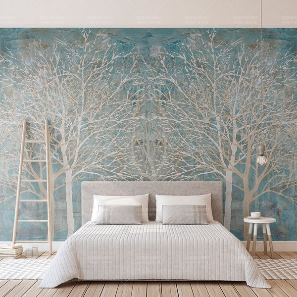 Tree Wall Mural - Etsy