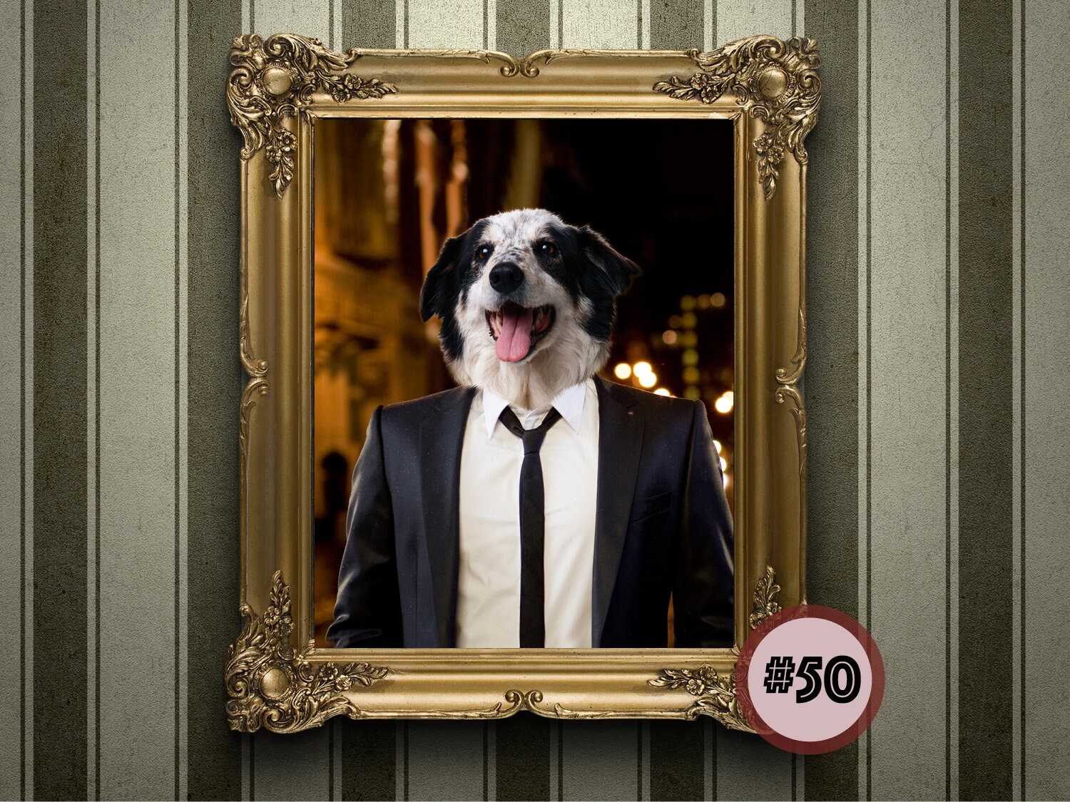 Custom Pet Portrait from your photo Dog and Cat Portrait | Etsy