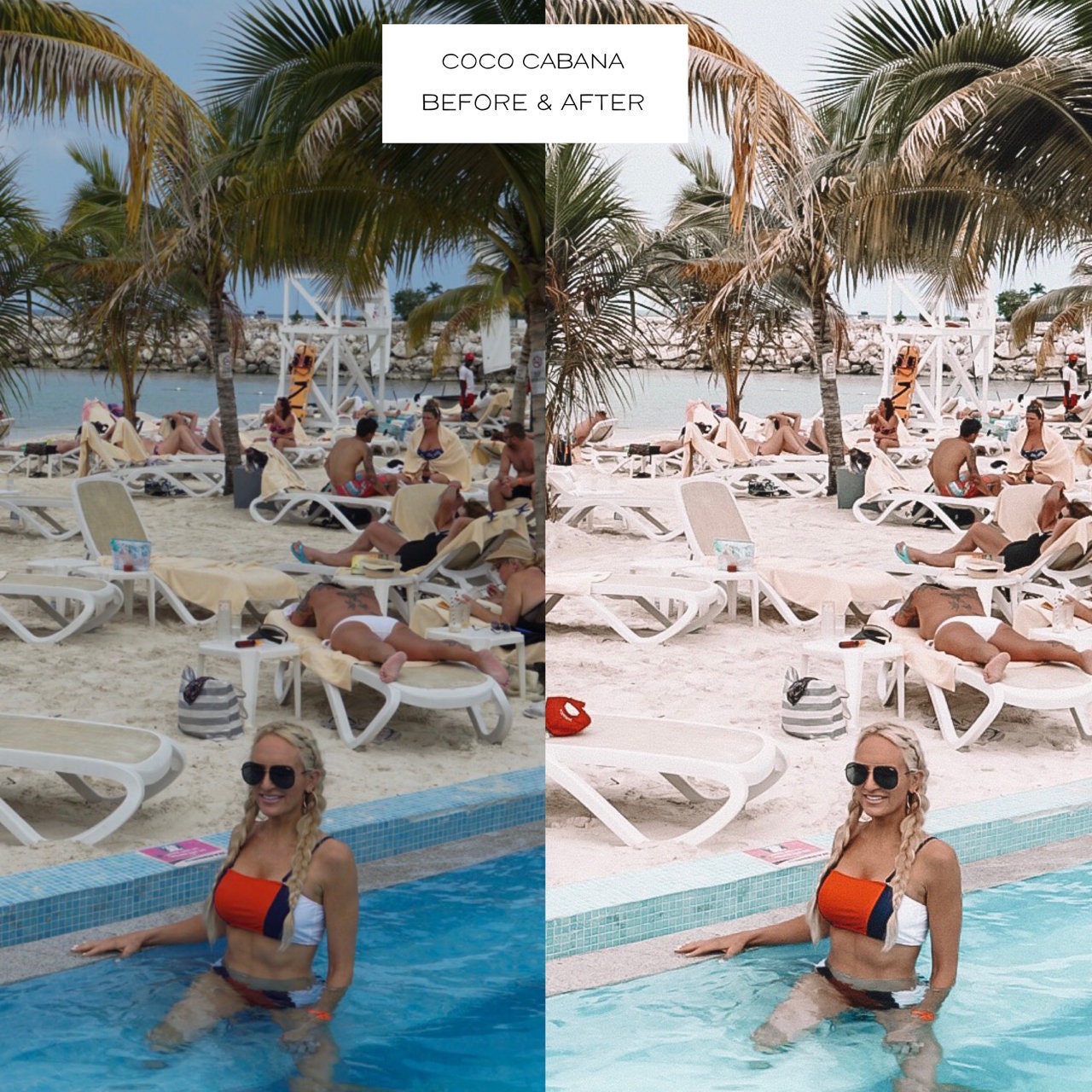 COCO CABANA AGLOW Mobile Lightroom Preset Filters Instagram | Etsy