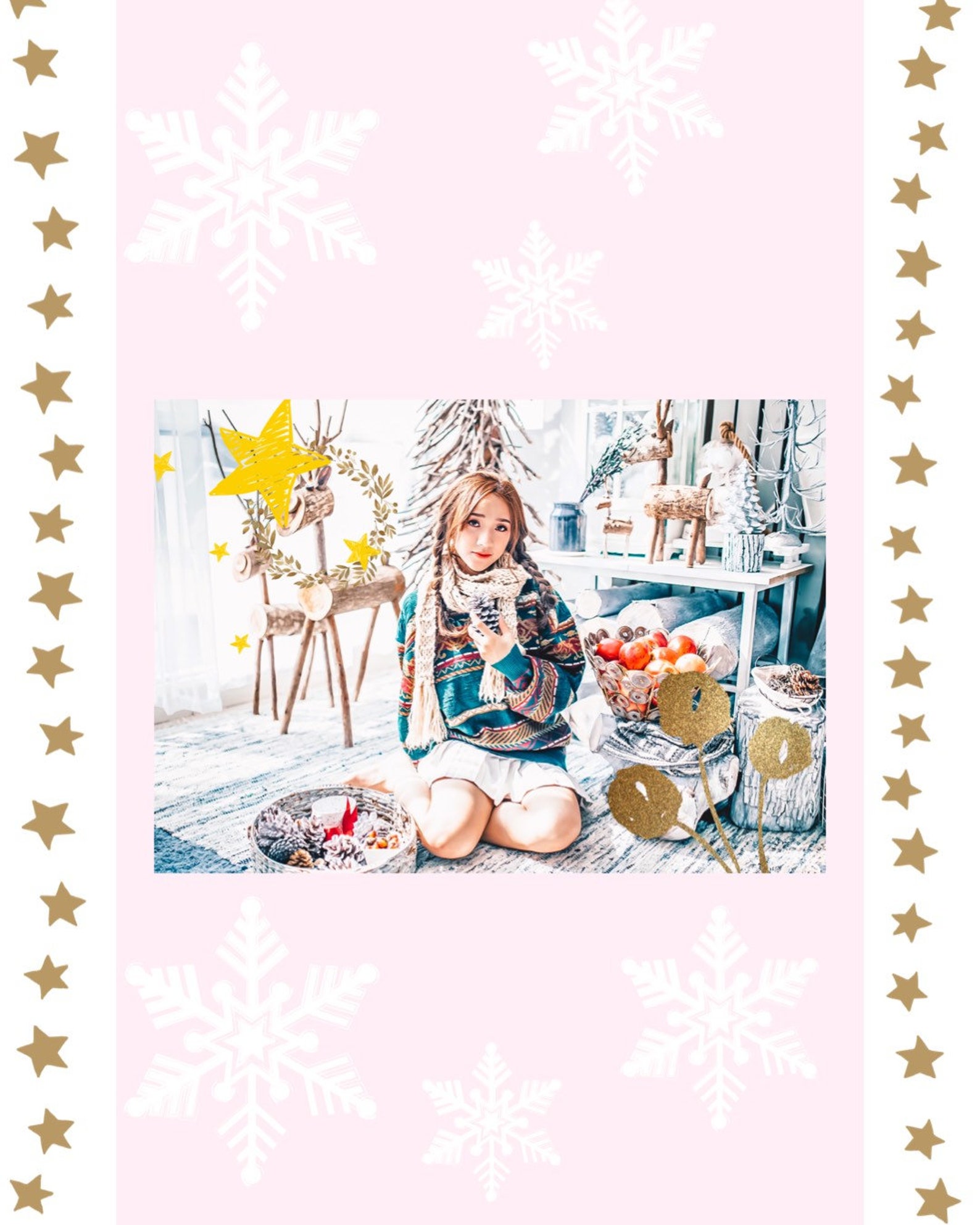 50 CHRISTMAS STICKERS Pack for Any Picture Instagram Stories | Etsy