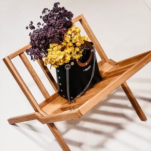 Wood Bag Stand, Bag Place, Bag Holder, Entryway Furniture - Etsy