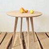 Small Custom Kitchen Table, Handmade Natural Solid Wood Oak Dining ...