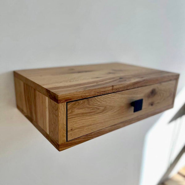 Floating Nightstand Walnut - Etsy