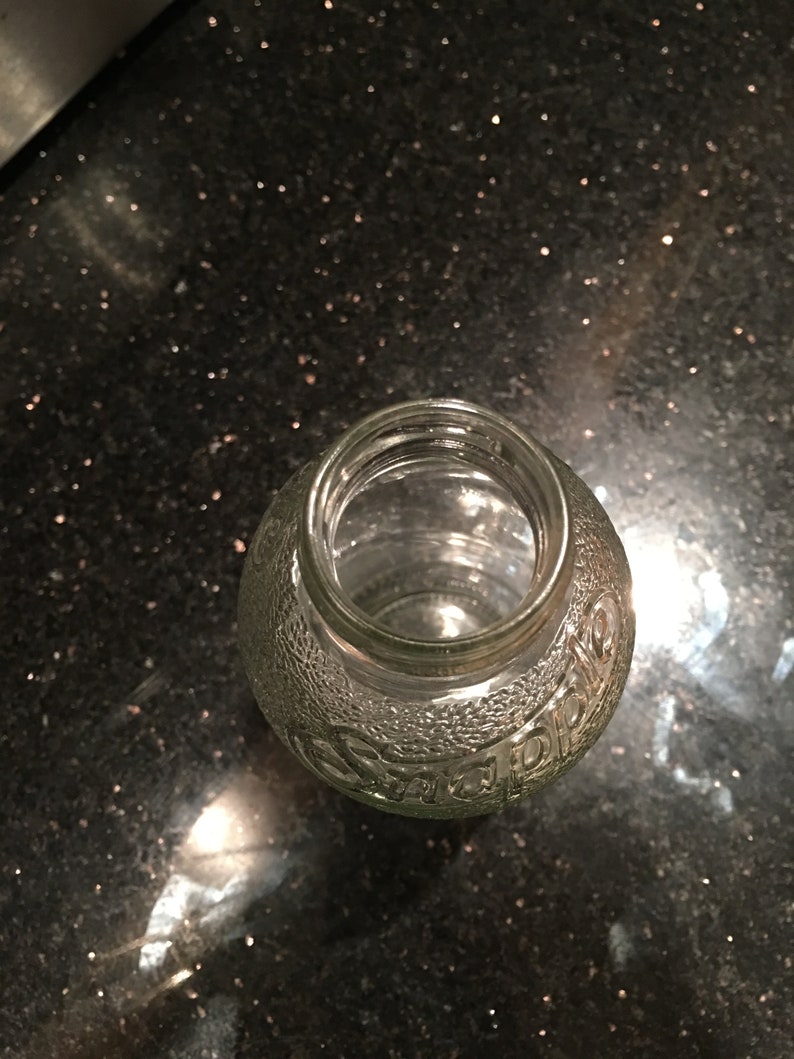 OLD SNAPPLE Glass Bottle Vintage design pre 2000's 500 ml | Etsy