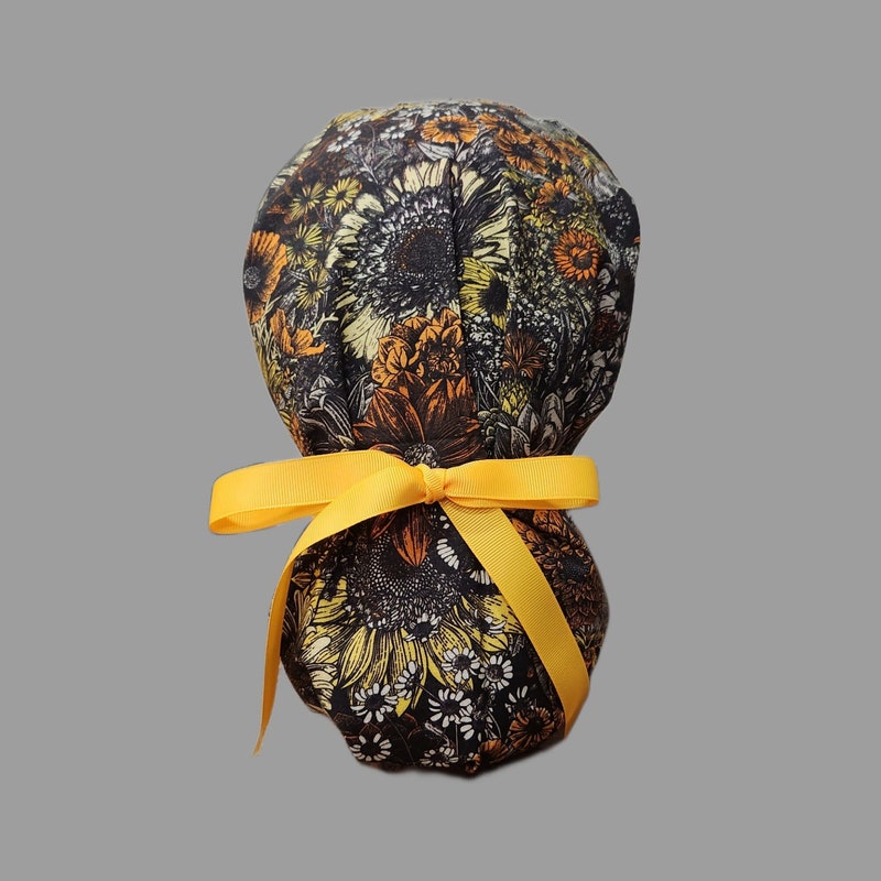 Ponytail Scrub Hat - Etsy