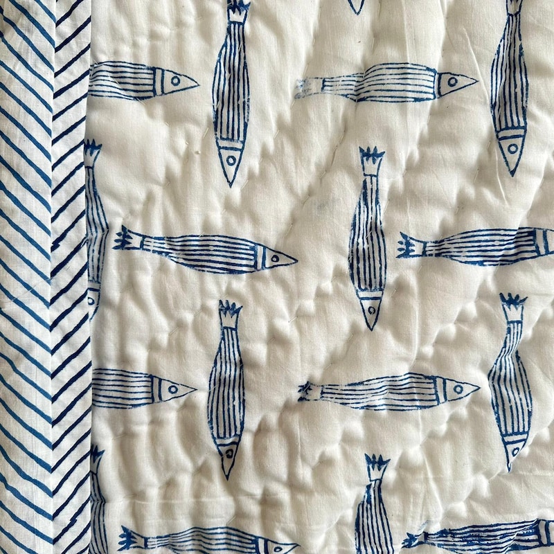 Fish Quilt Block - Etsy