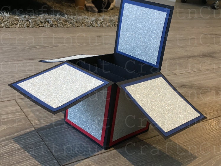 Big Box Card SVG - Etsy UK