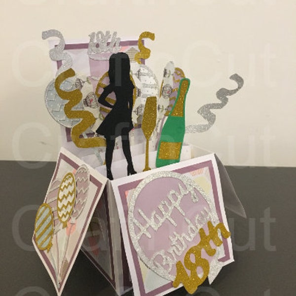 Birthday Card Box - Etsy
