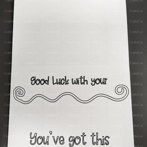 GCSE Good Luck Card - Etsy