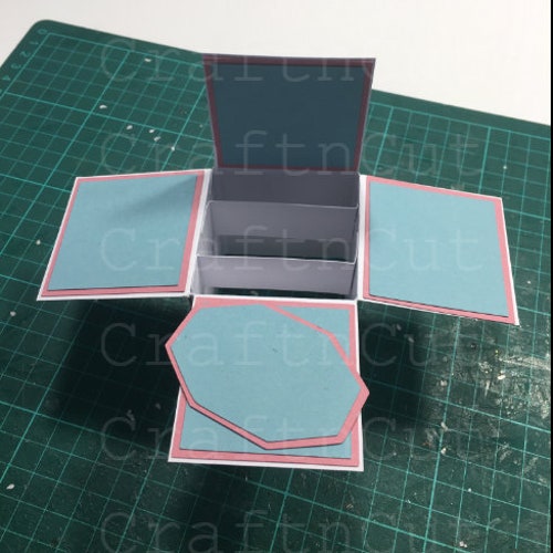 Pop-up Box Card SVG Cutting Template Only - Etsy UK