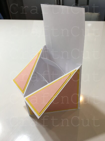 3D Triangle Card SVG - Etsy UK