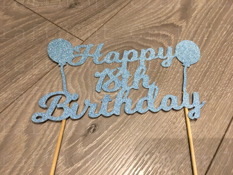 Happy 18th Birthday Sign SVG - Etsy UK