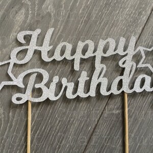 Happy Birthday Cake Sign - Etsy UK