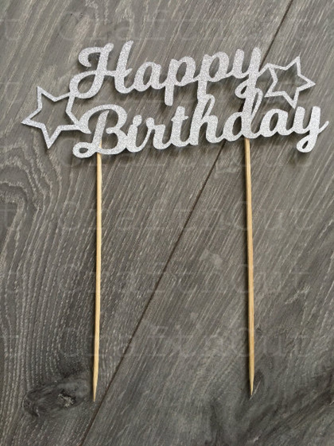 Happy Birthday Cake Sign - Etsy UK