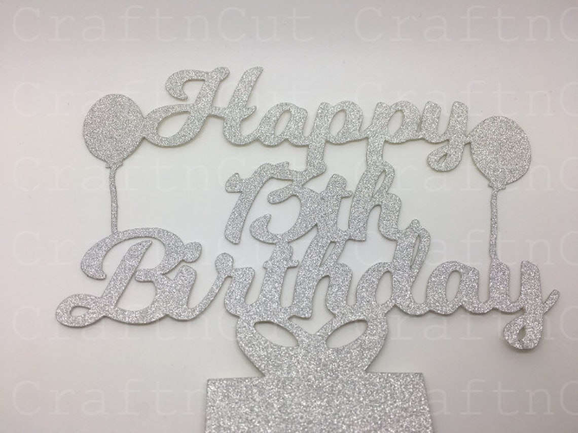 Happy 13th Birthday Sign SVG | Etsy