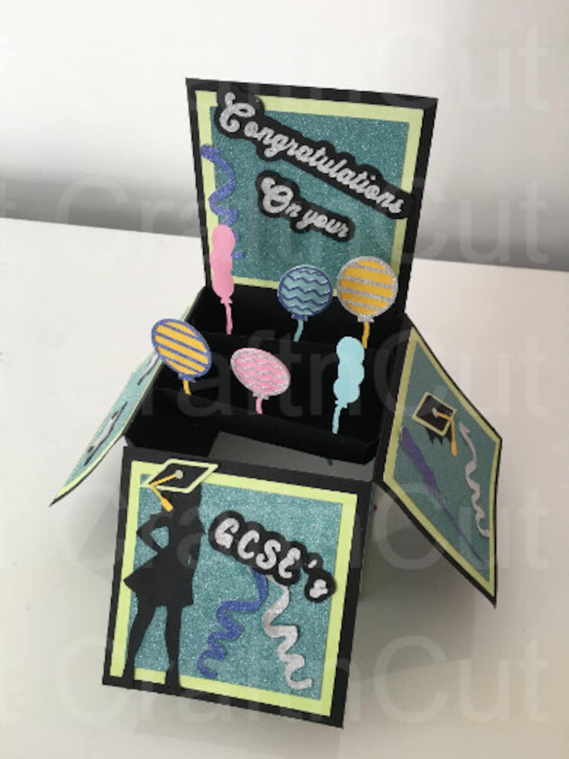 GCSE / Exam Box Card SVG - Etsy