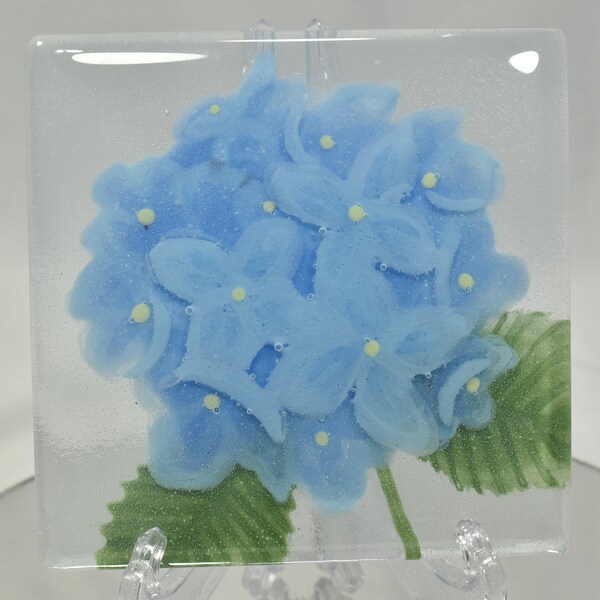 Fused Glass Hydrangea - Etsy