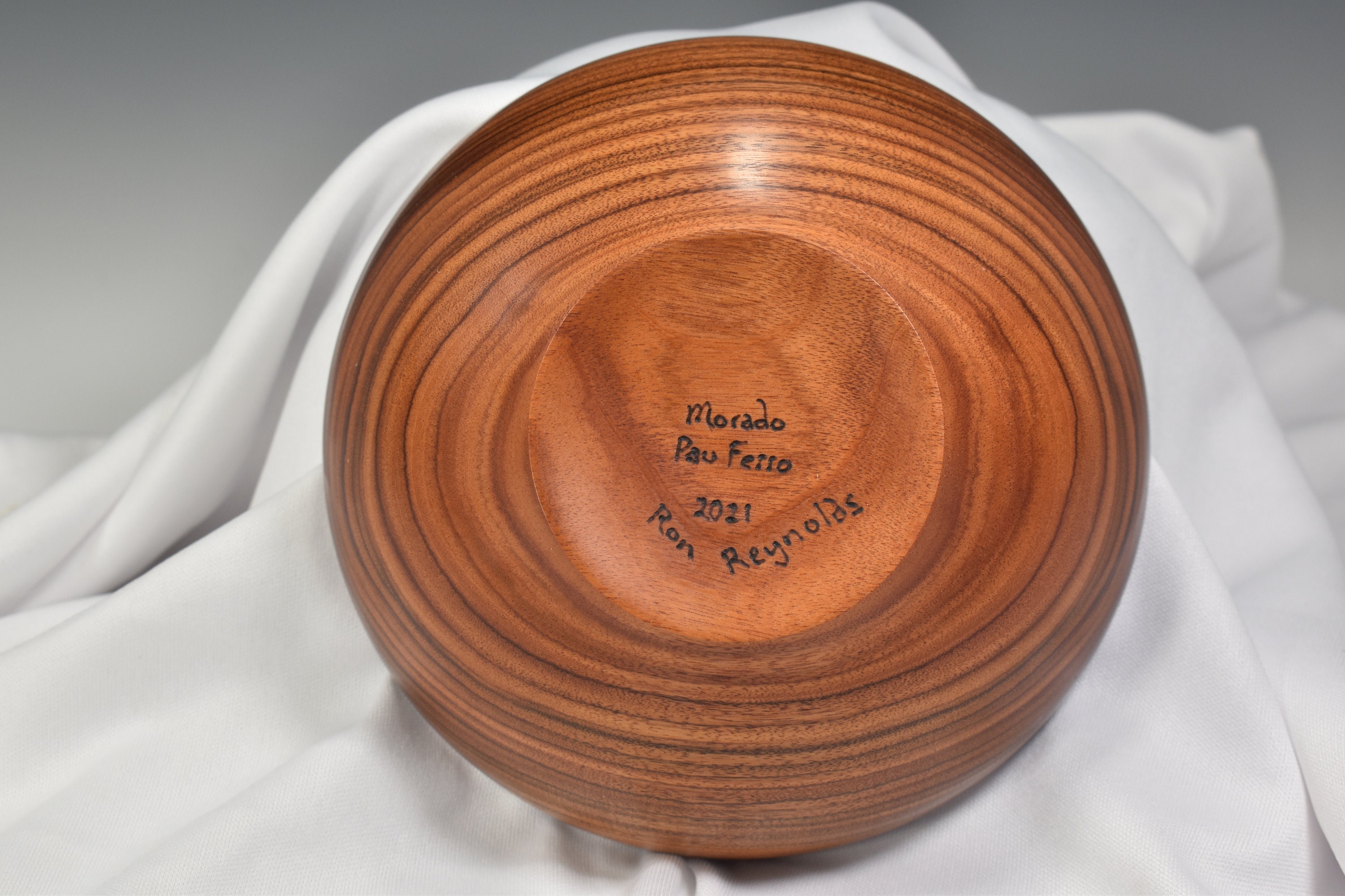 Handmade Morado Wood Bowl Made in the USA 5 X 1 | Etsy