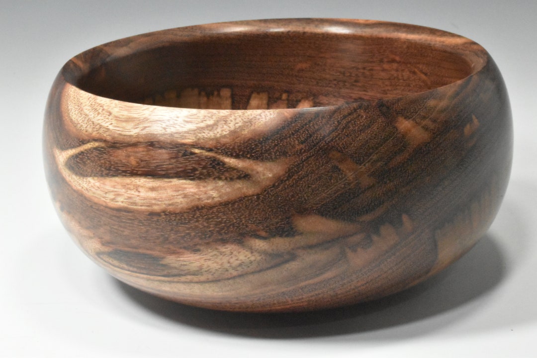 Handmade Chechen Wood Bowl Made in the USA 5 3/4 X 2 3/4 Inches - Etsy