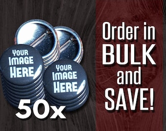 Custom Buttons Bulk - Etsy
