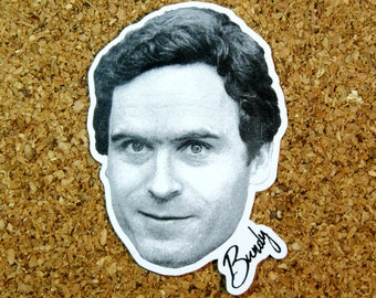 Ted Bundy Sticker - Etsy