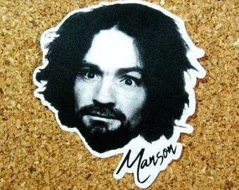 Manson Sticker - Etsy