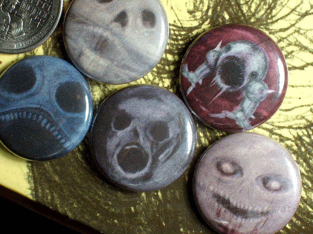 Hellion Pin-on punk Buttons A Set of 5 - Etsy