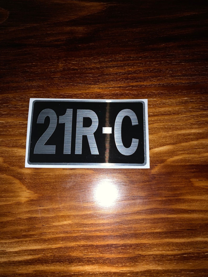 Toyota Valve Cover and Intake Decals - Etsy