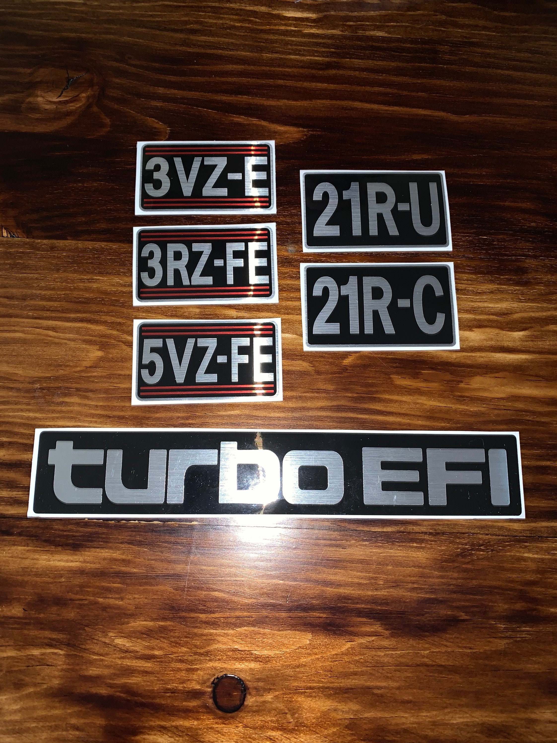 Toyota Valve Cover and Intake Decals - Etsy