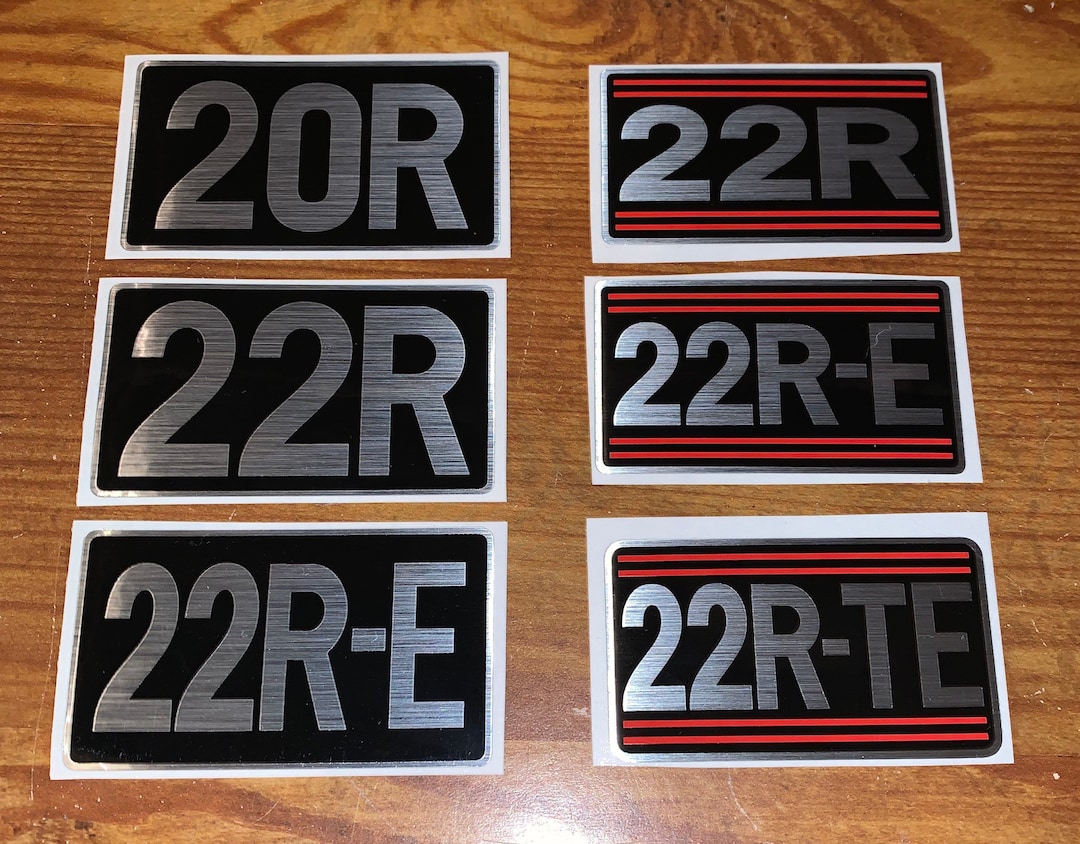 Toyota Valve Cover Decals - Etsy