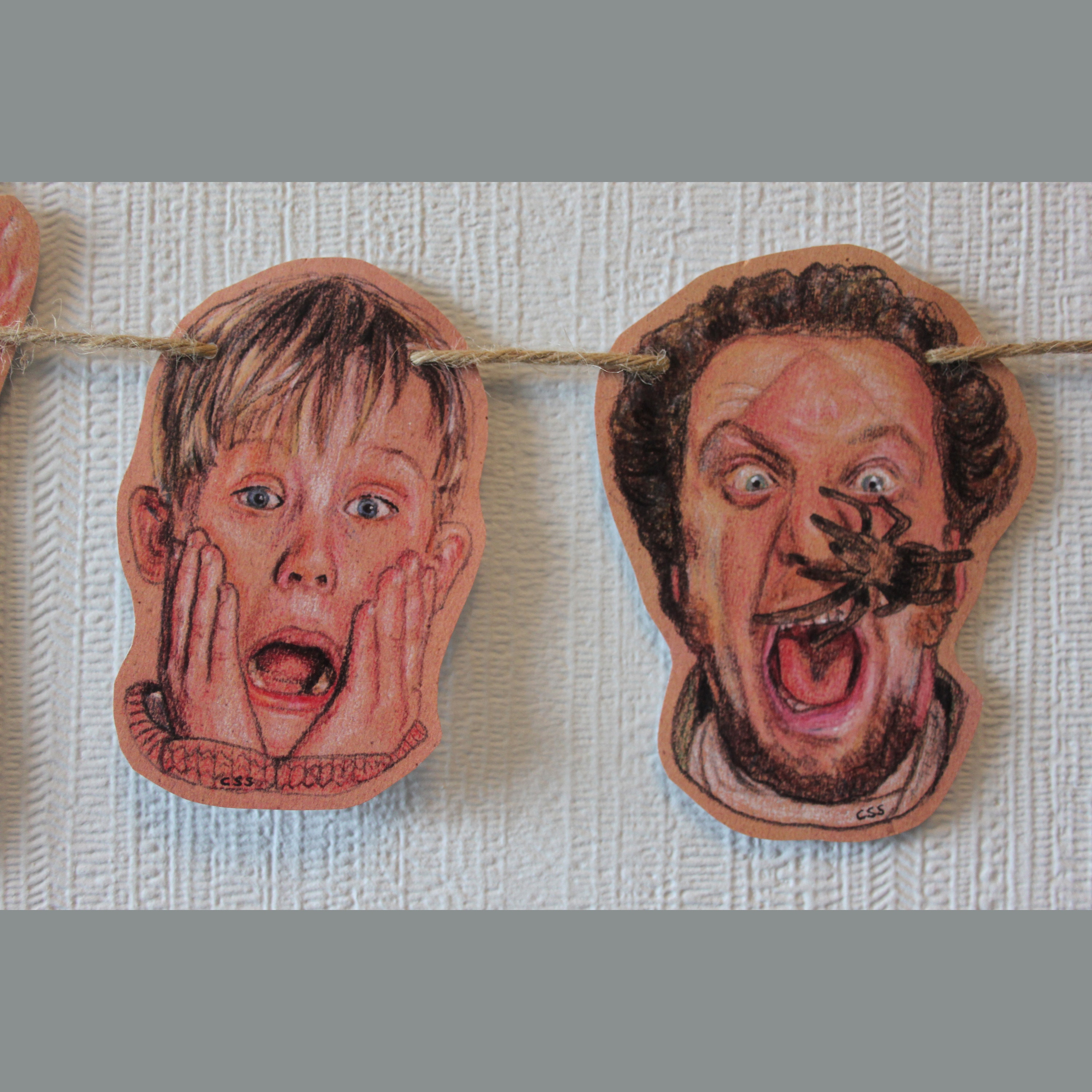 Home Alone Bunting - Etsy