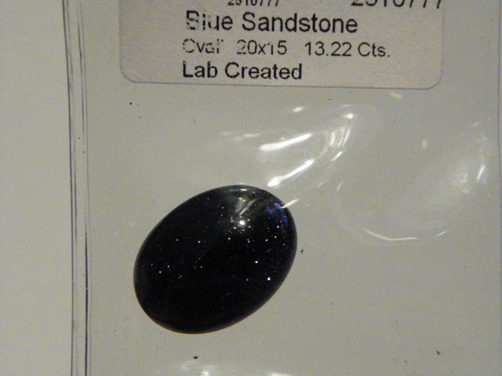 Lab Created Blue Sandstone Oval 20mm X 15 Mm 13.22 Carats - Etsy