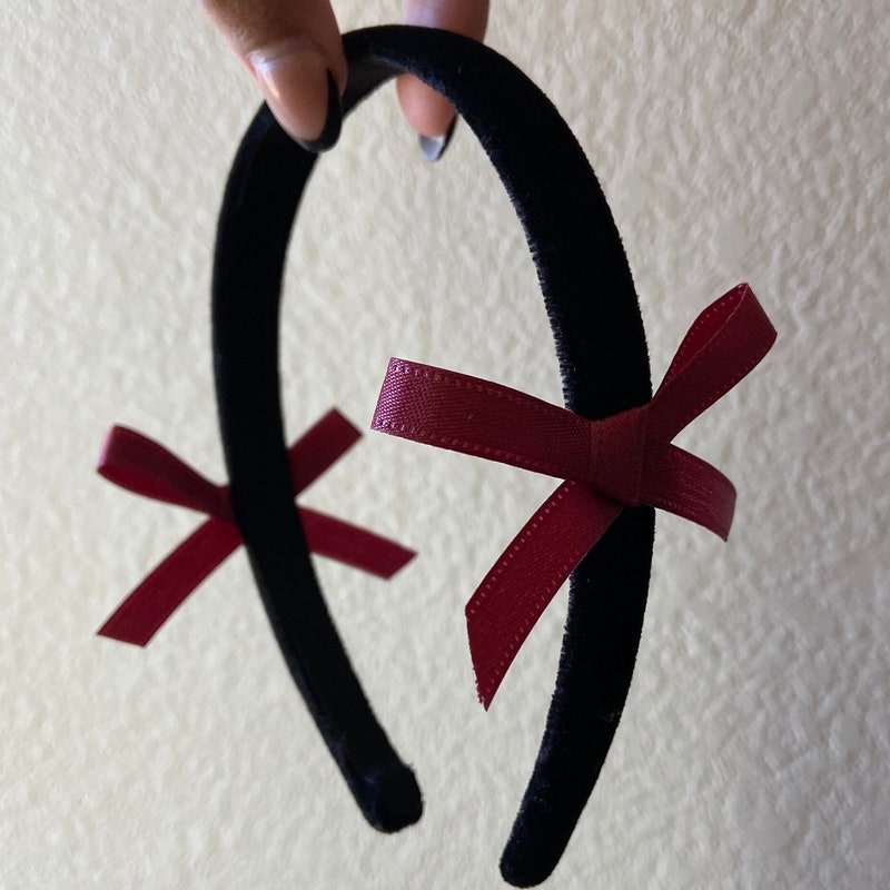 Ribbon Headband - Etsy