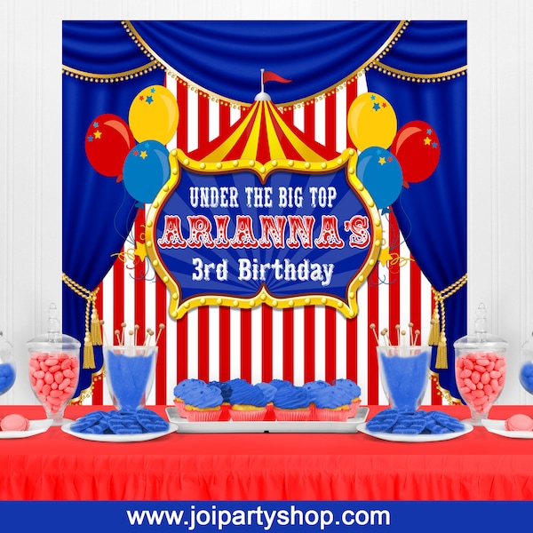 Carnival Backdrop - Etsy