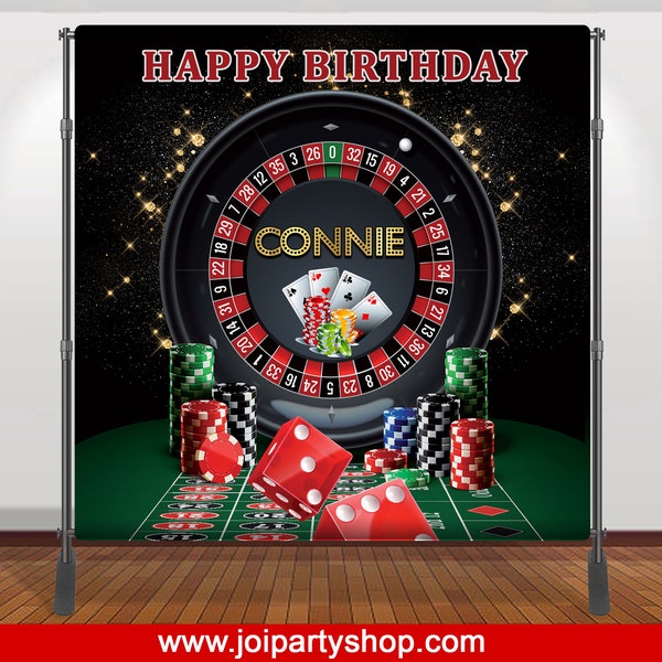 Casino Backdrop - Etsy