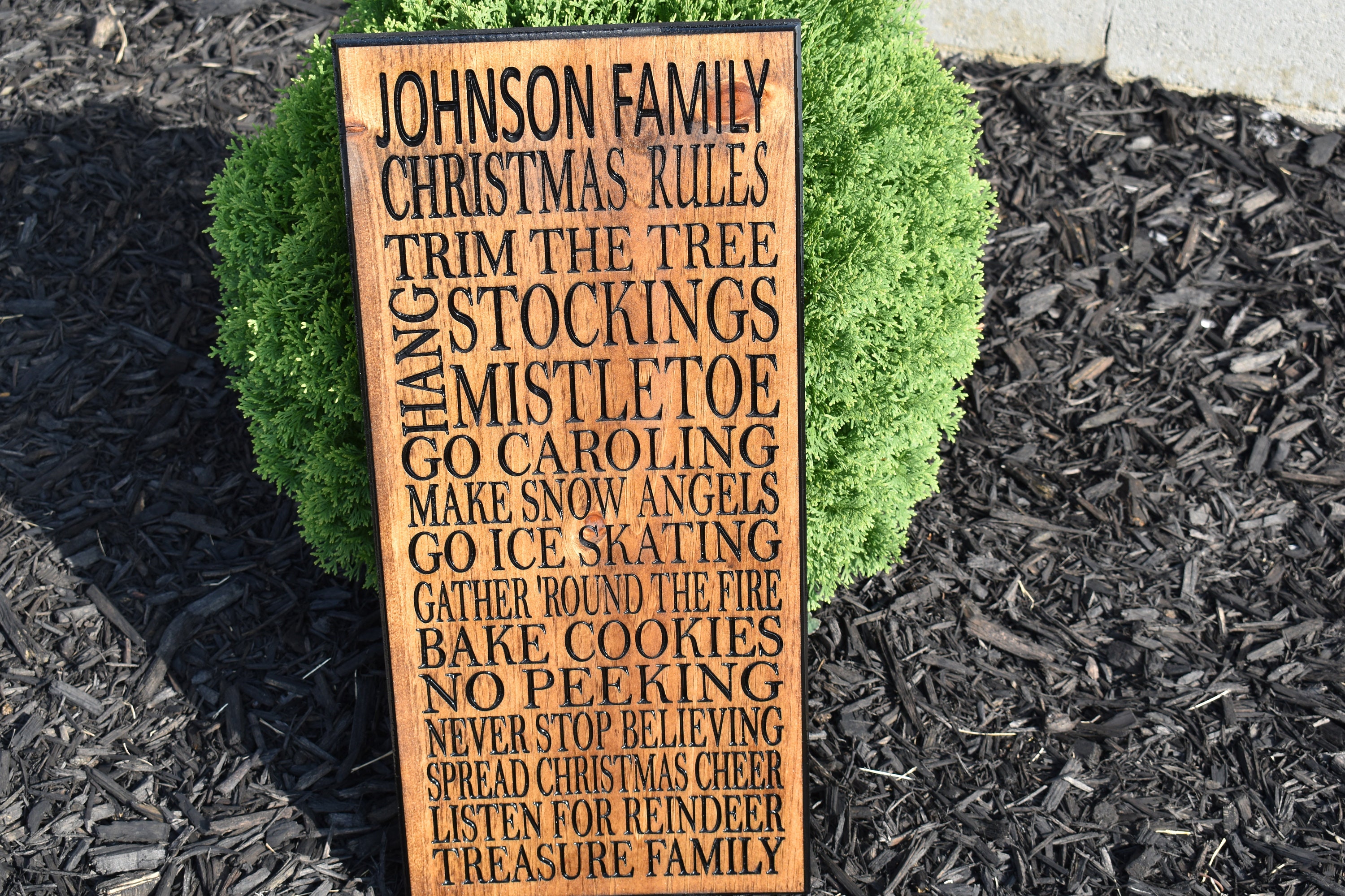 Merry Christmas Sign Christmas Wood Sign Season Greetings | Etsy