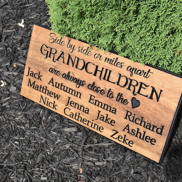 Grandkids Sign - Etsy