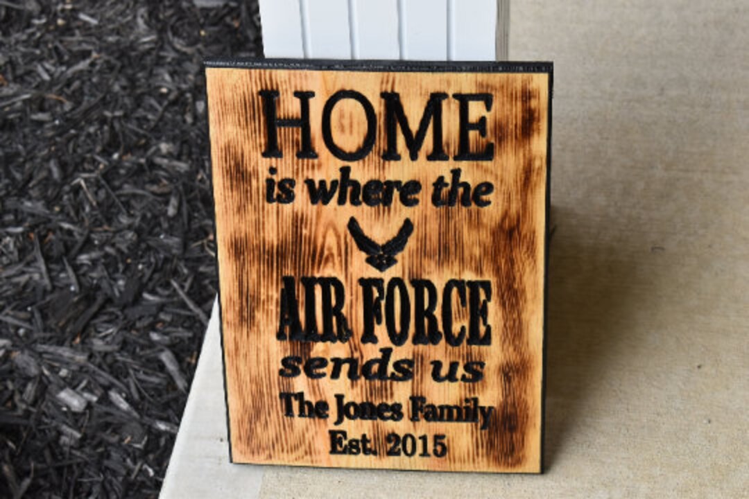 Wall Art, Air Force, Military Decor,housewarming Gift,mens Gift ...