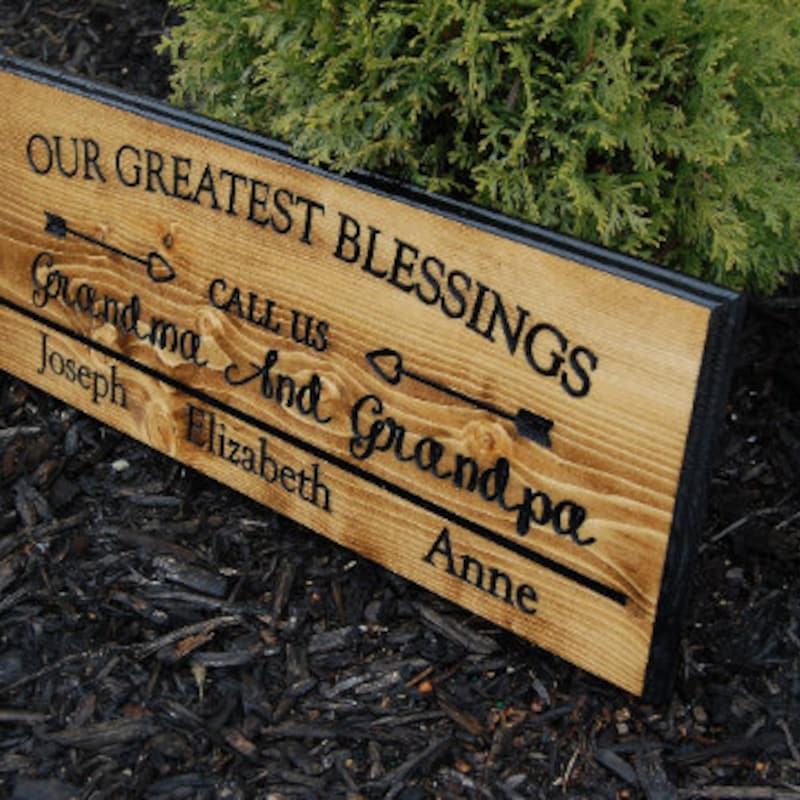 Grandma Wood Sign - Etsy