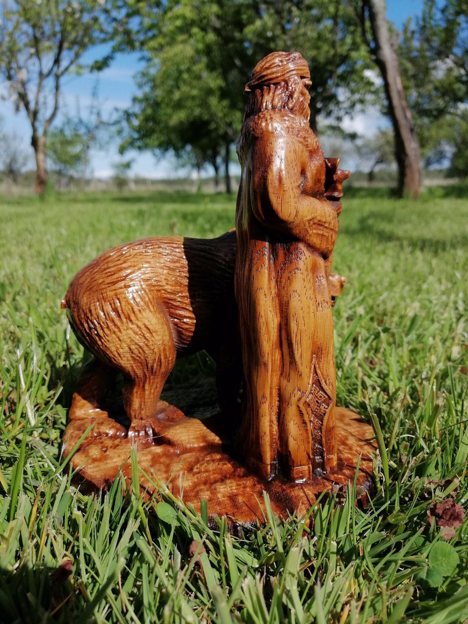 Statue of the Slavic god Veles. God Veles who is the God of | Etsy