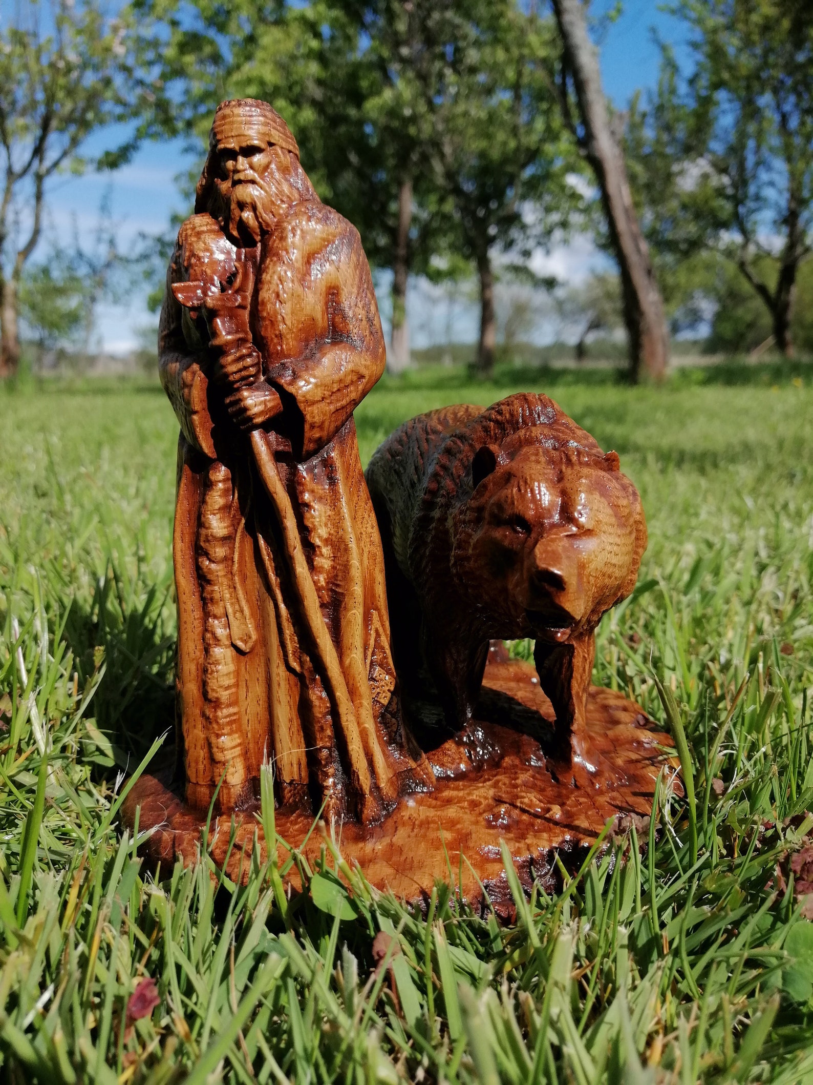 Statue of the Slavic god Veles. God Veles who is the God of | Etsy