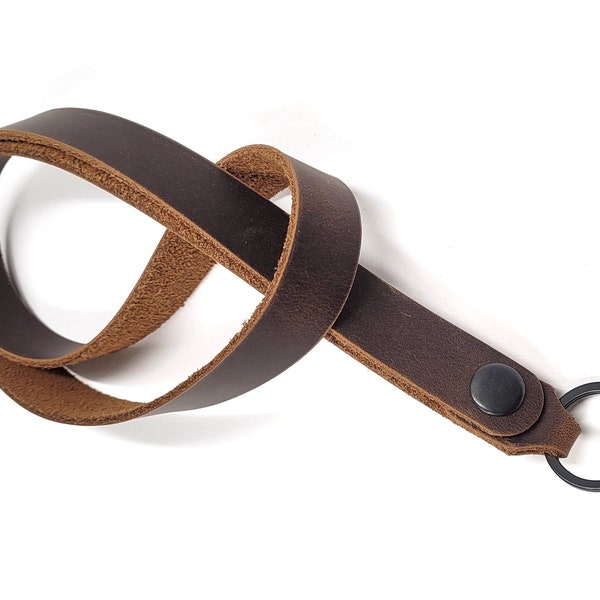 Leather Lanyard - Etsy