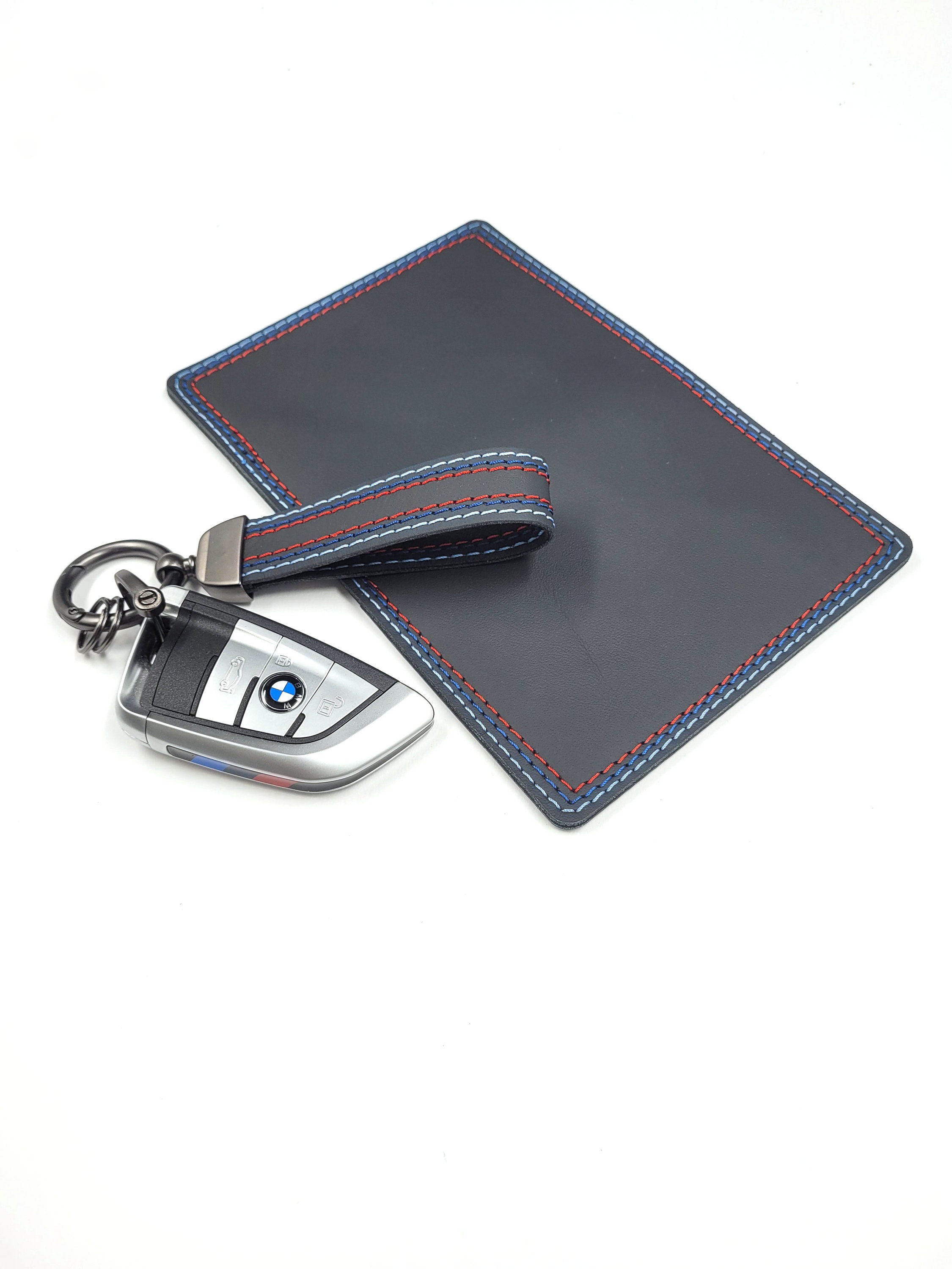 Vehicle Registration Cover Leather Alcantara Car Driving License Folder ...