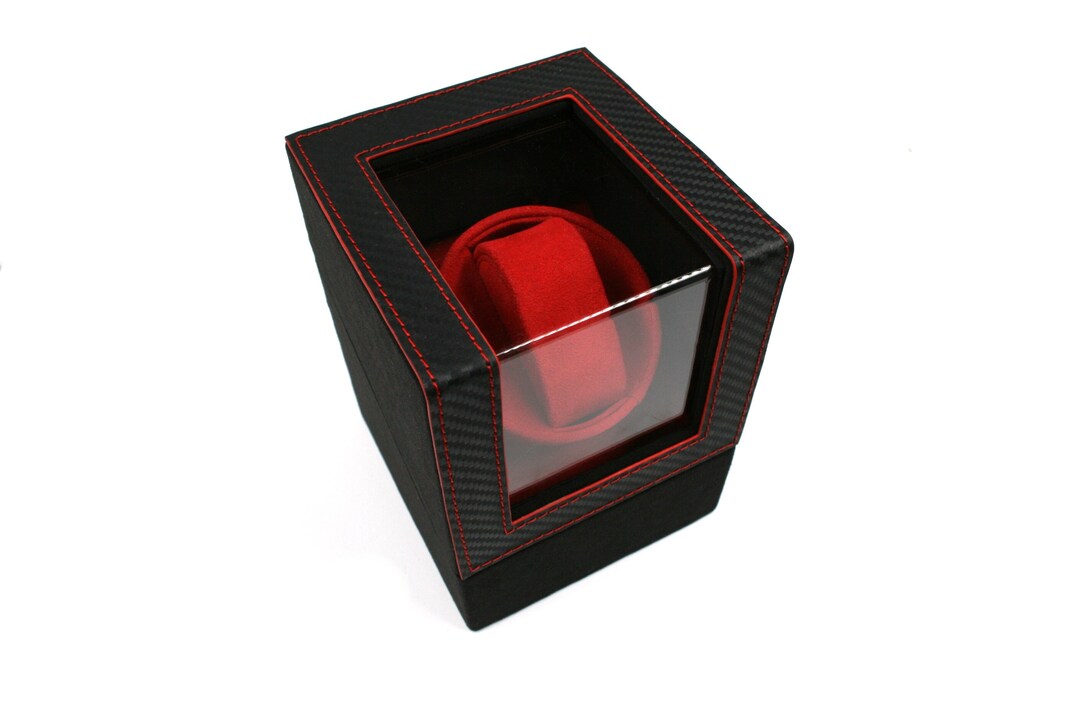Custom Watch Winder Carbon Alcantara Storage Watch Automatic Watch ...