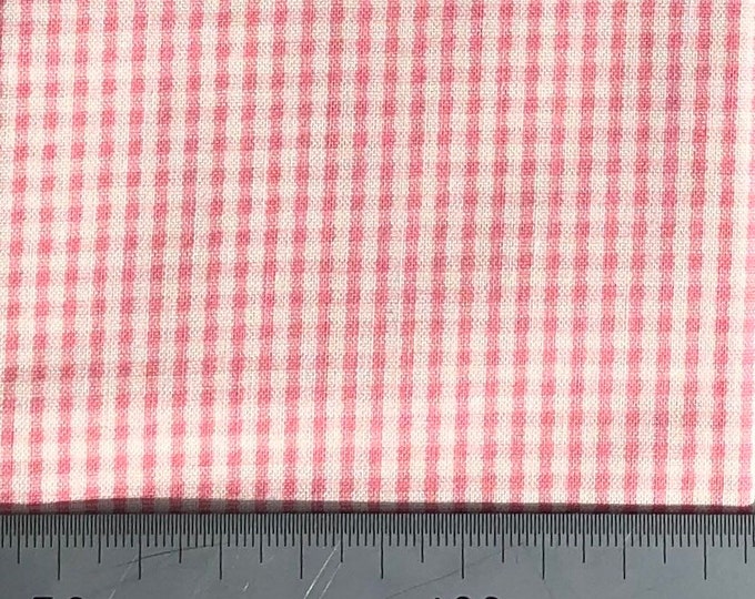 Pink and White Small Check. Perfect for Small Scale Crafts. - Etsy