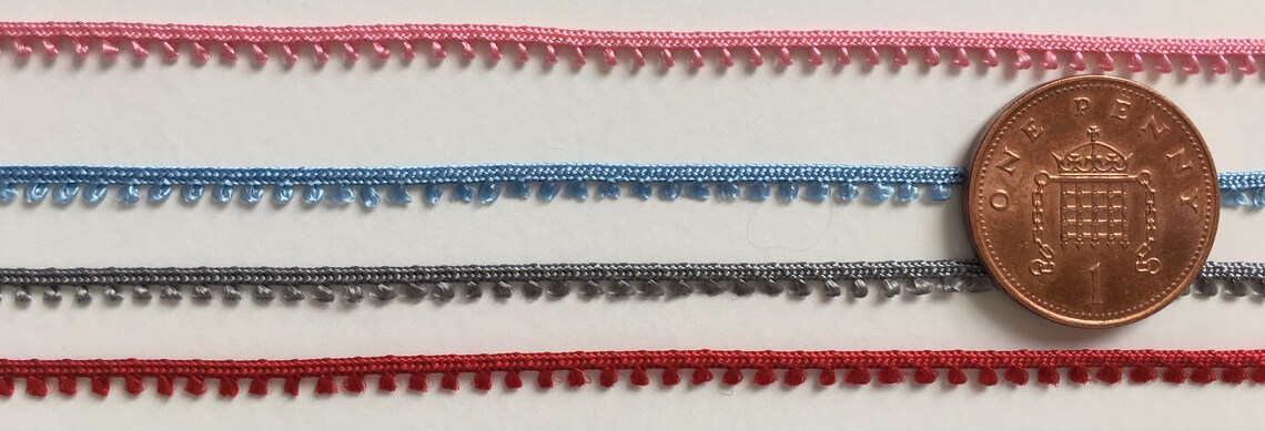 Picot Braids Assorted Colours or Individual - Etsy